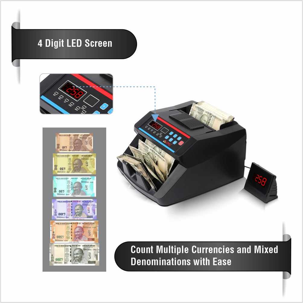 Buy VMS Essentials CCM04 Currency Counting Machine Online - Fast ...