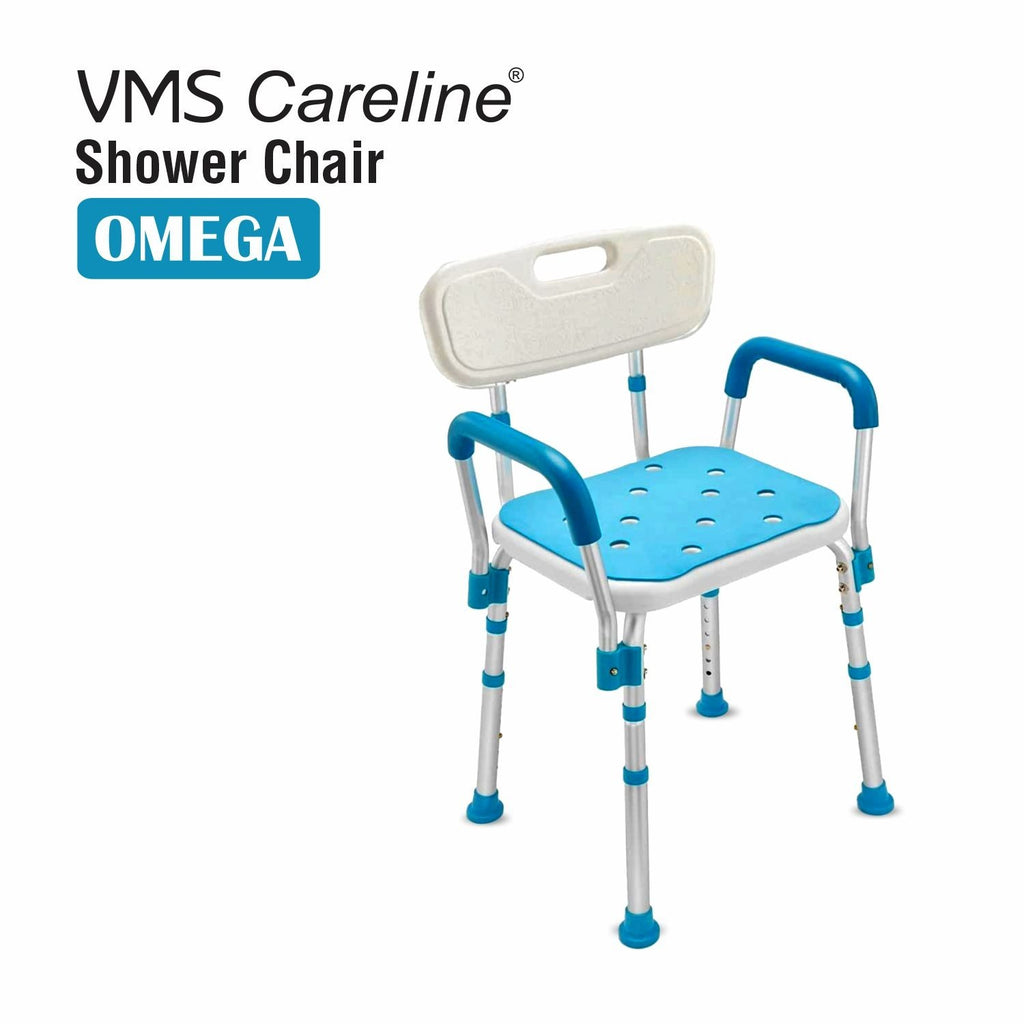 Buy VMS Careline Shower Chair OMEGA Online | VMS Cart