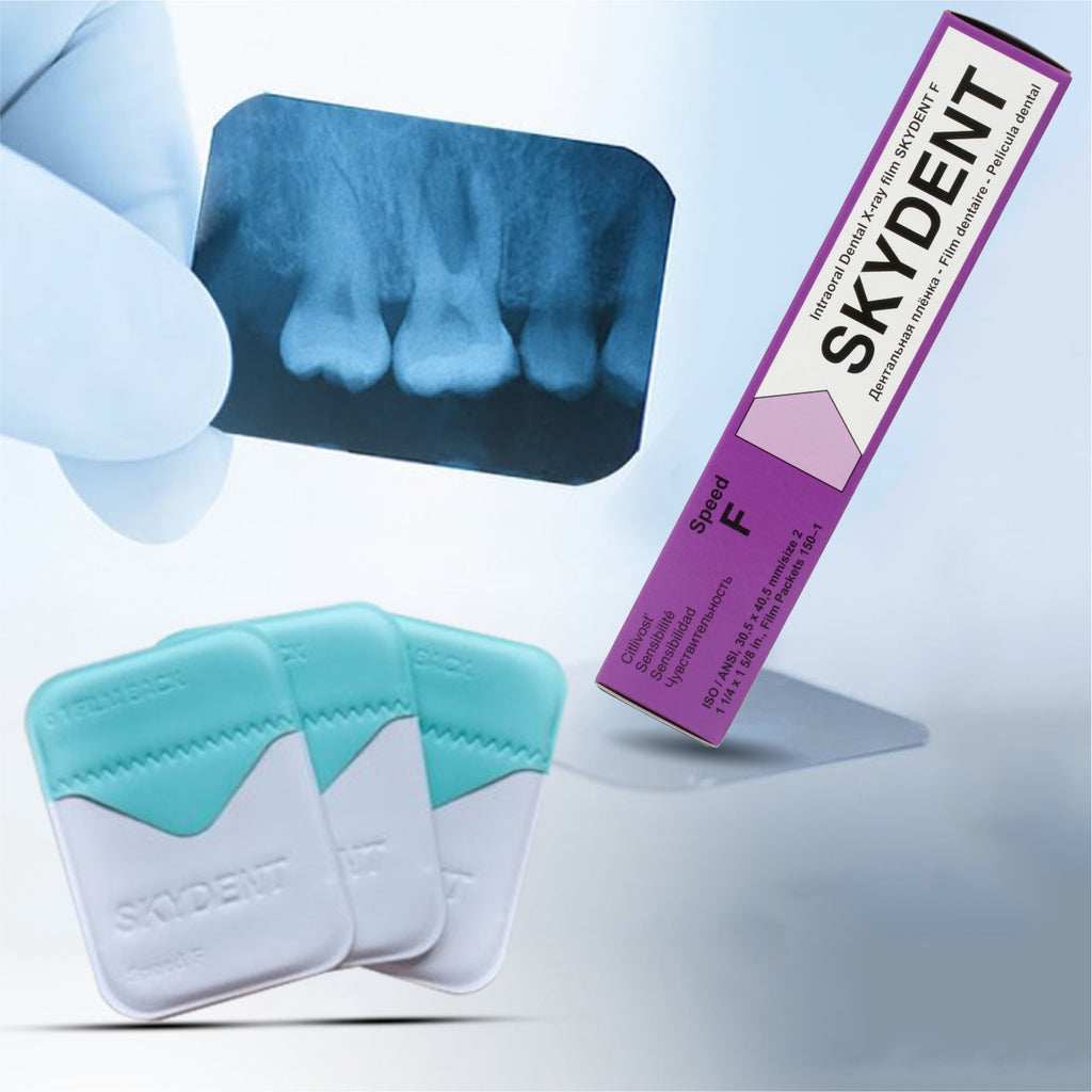 Elevate Dental Diagnostics with Skydent F-Speed X-Ray Film - 150 Sheets ...